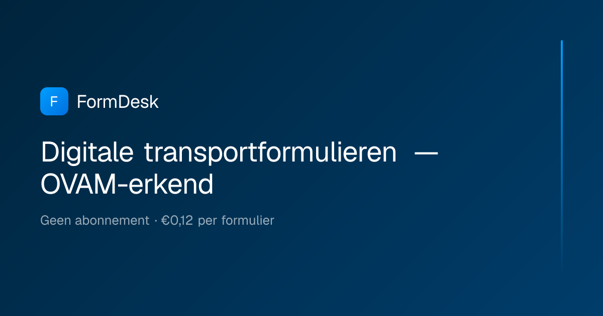 Contact — Stel uw vraag | FormDesk